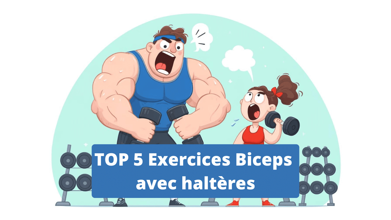 Exercice Biceps avec haltères : notre TOP 5 des meilleurs