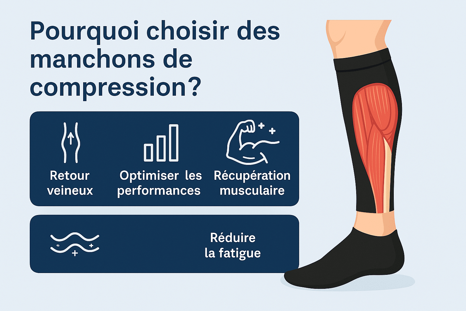Choisir son manchon de compression : le guide complet